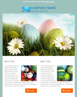 50 FREE Easter Email Templates For SendBlaster