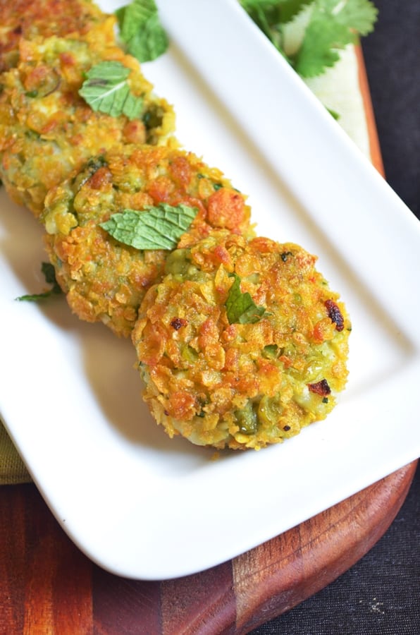 Peas Paneer Cutlet peas-paneer-cutlet