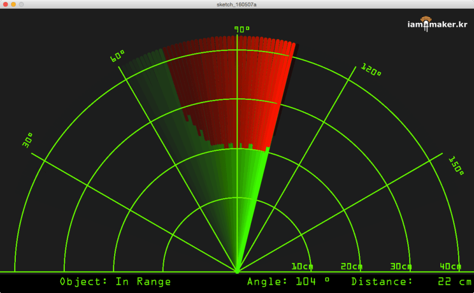 아두이노 레이더 프로젝트 – 나는 메이커다! (iamamaker.kr)