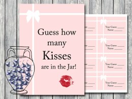 Pink Tiffany Bridal Shower Game Pack Magical Printable
