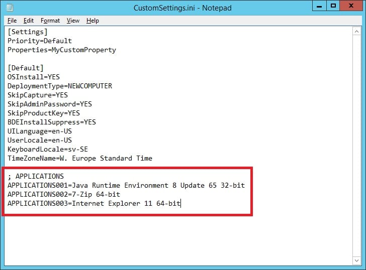 Sccm Knowledge And Sharing Dynamically Install Applications In A Mdt