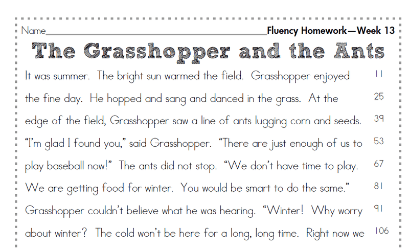 2nd-grade-fluency-homework-second-story-window