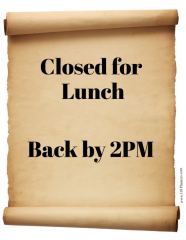 Closed For Lunch Sign Printable Closed For Lunch Sign Printable