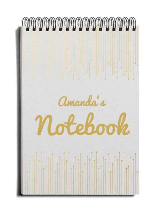 DIY Notebook Cover | Create Online for Free