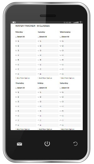 Free water tracker printable | Customizable | Instant Download