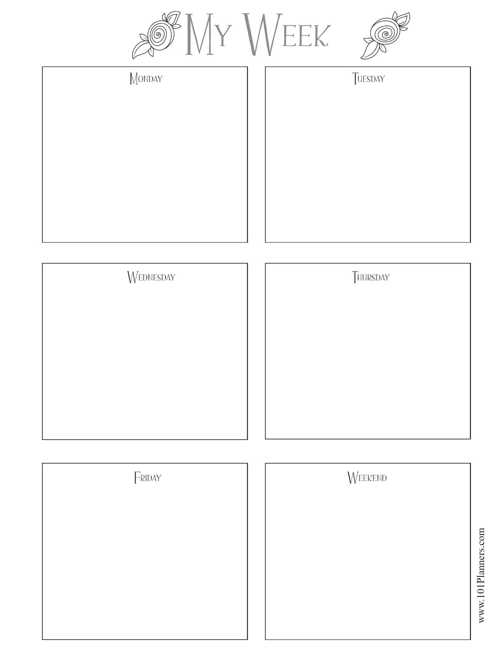 Bullet Journal Calendar | Free customizable printable