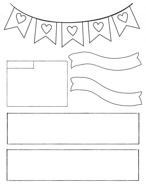 Bullet Journal Stencils | Perfect for Bullet Journalling