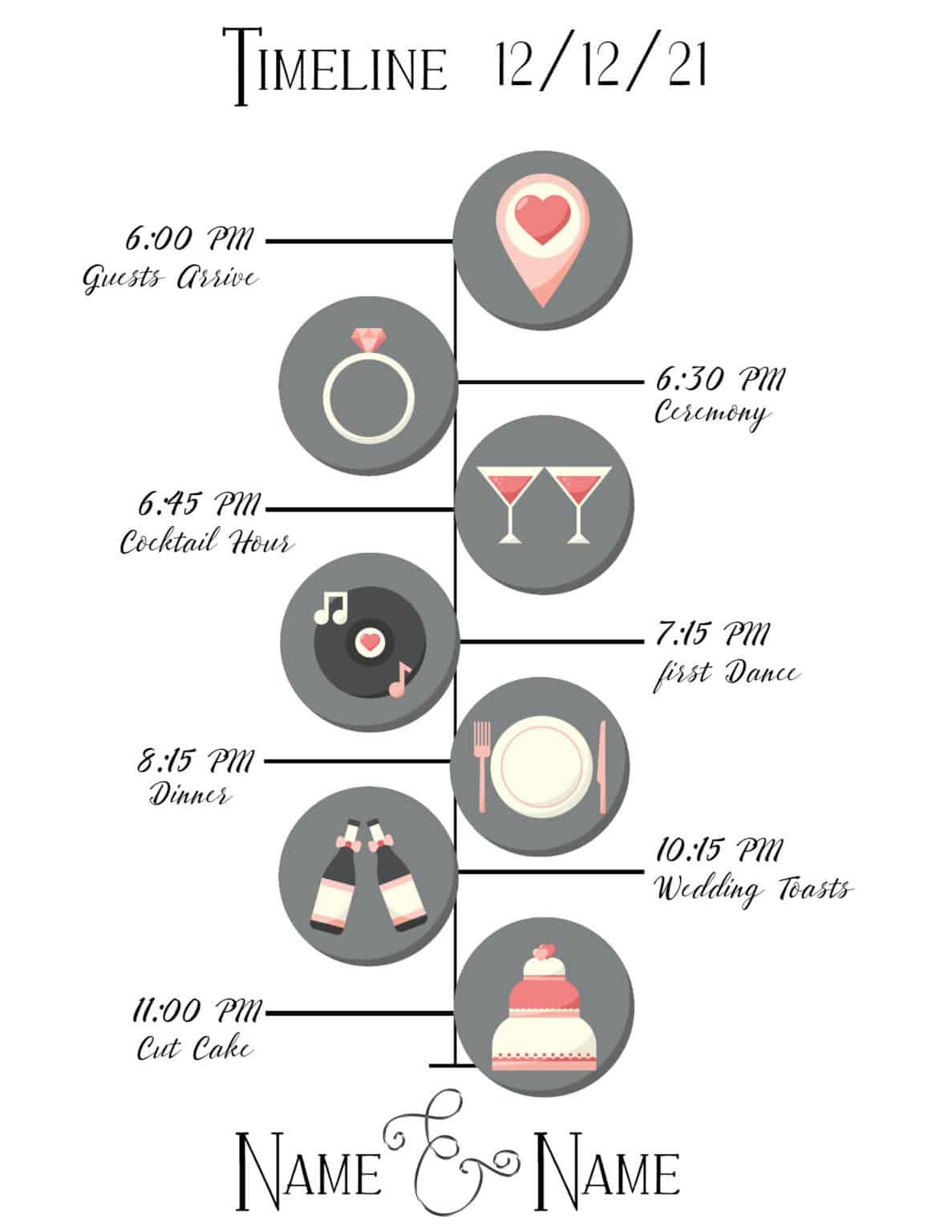 FREE Wedding Timeline | Online App, Word or Excel