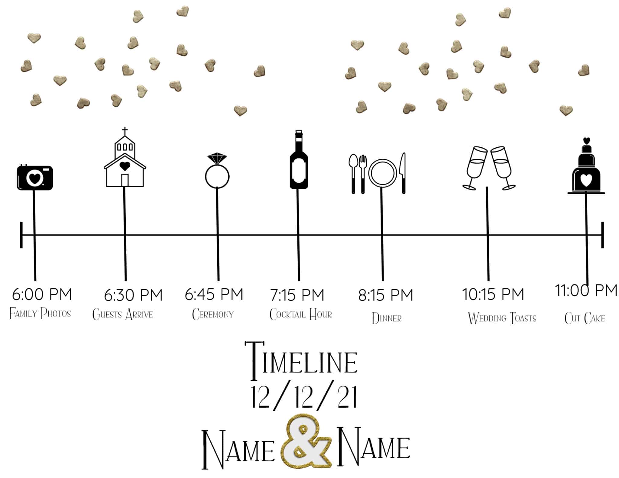 FREE Wedding Timeline | Online App, Word or Excel