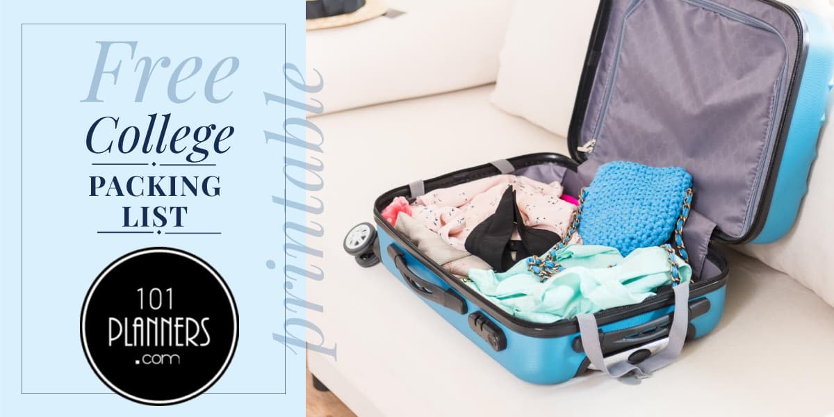 The Ultimate College Packing List | Don't forget ANYTHING!