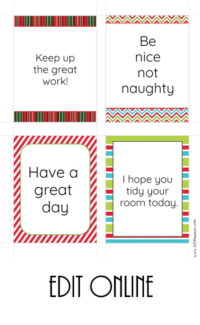 FREE Editable Elf on the Shelf Letter & Elf Notes