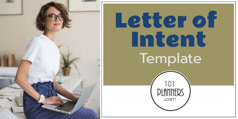 FREE Editable Letter of Intent Template