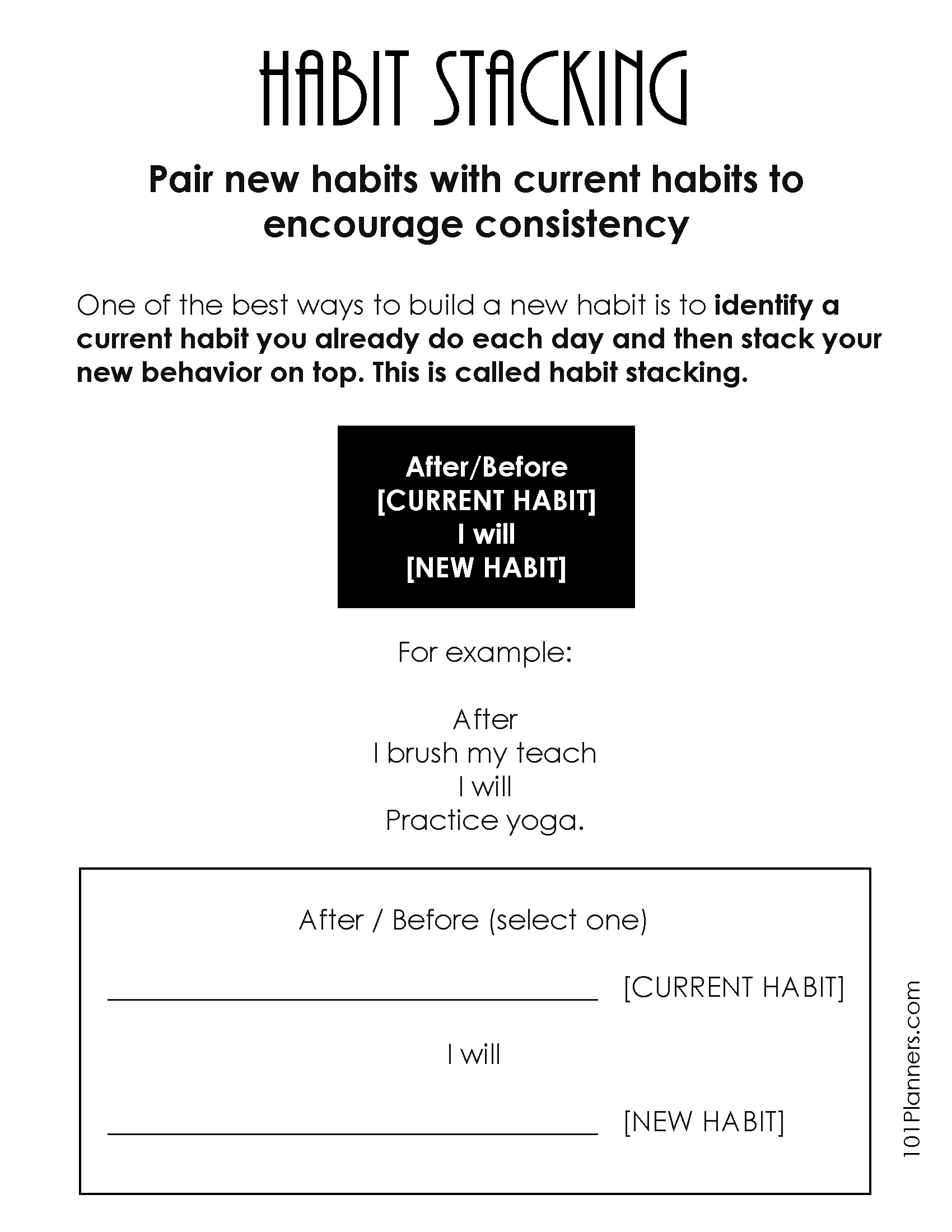 FREE Atomic Habits Cheat Sheet, Worksheets & Scorecard