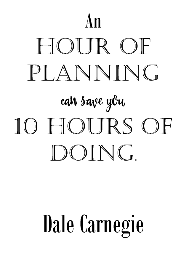 Planning Quotes | Digital or Printable