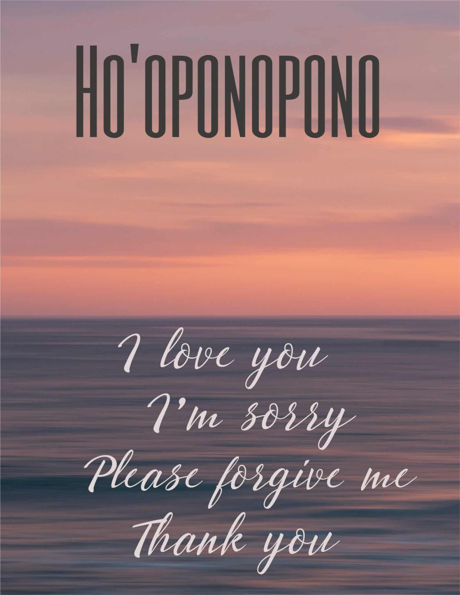 Ho'oponopono Prayer | How to Use it with Free Printables