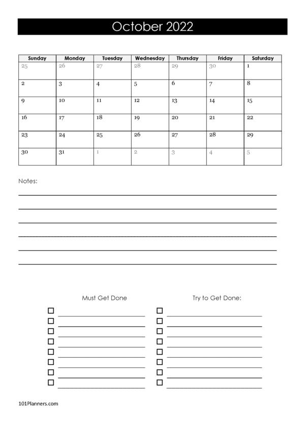 Free Printable October 2023 Calendar | Customize Online