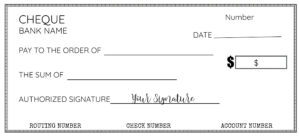 FREE Printable Check Template | Customize Online