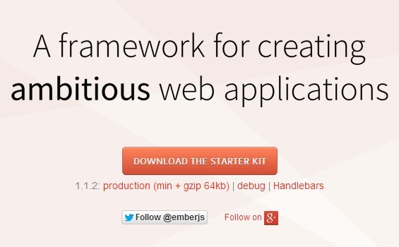 A Javascript Framework For Creating Ambitious Web Applications - Ember.js - 365 Web Resources