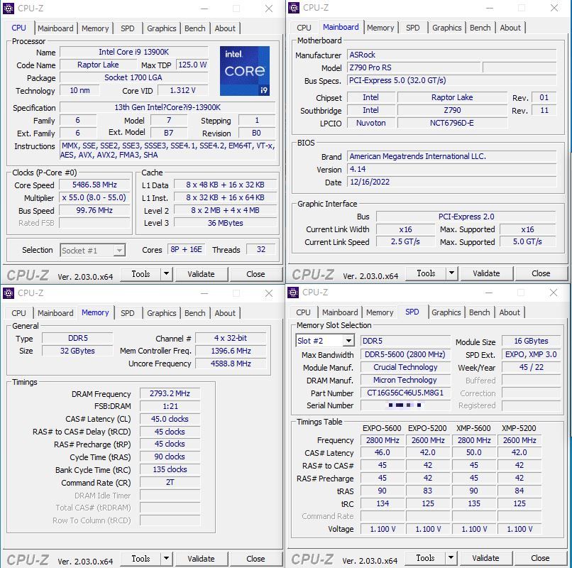 美光 Crucial DDR5-5600 32GB kit桌上型記憶體-搭載原生5600顆粒，支援XMP與EXPO，超頻表現出乎你的預料 ...