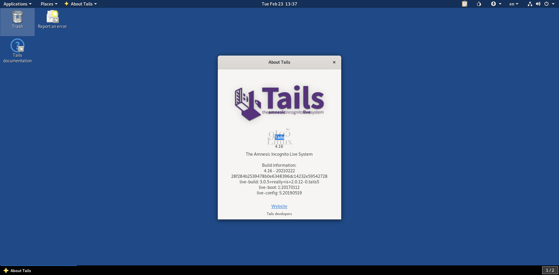 Tails 4.16 Anonymous OS Released with Linux Kernel 5.10 LTS, Latest Tor ...