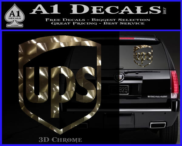 UPS Decal Sticker SH » A1 Decals