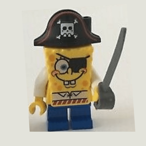 Spongebob Squarepants – Pirate Spongebob Squarepants with Sword