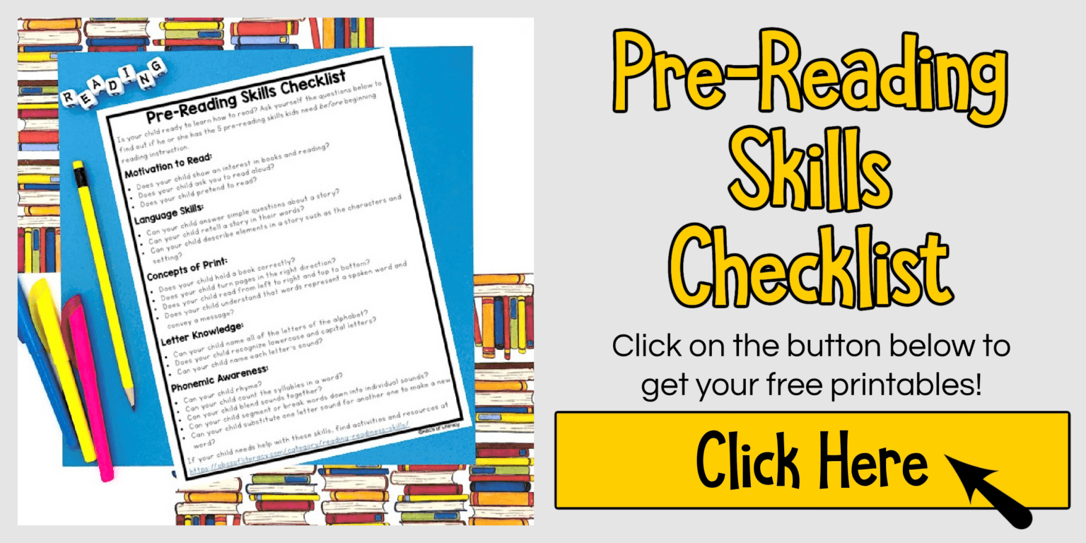 5 Pre-Reading Skills Kids Need To Be Successful Readers