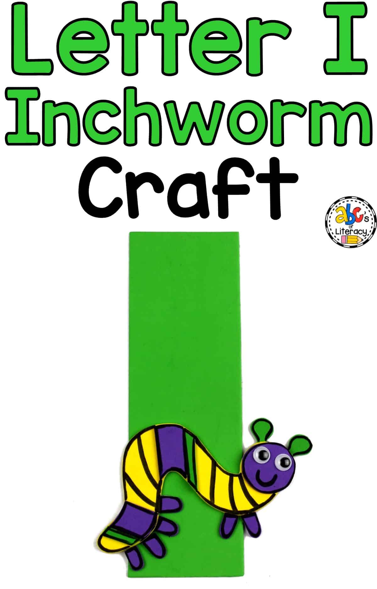 LetterIInchwormPin - ABCs of Literacy