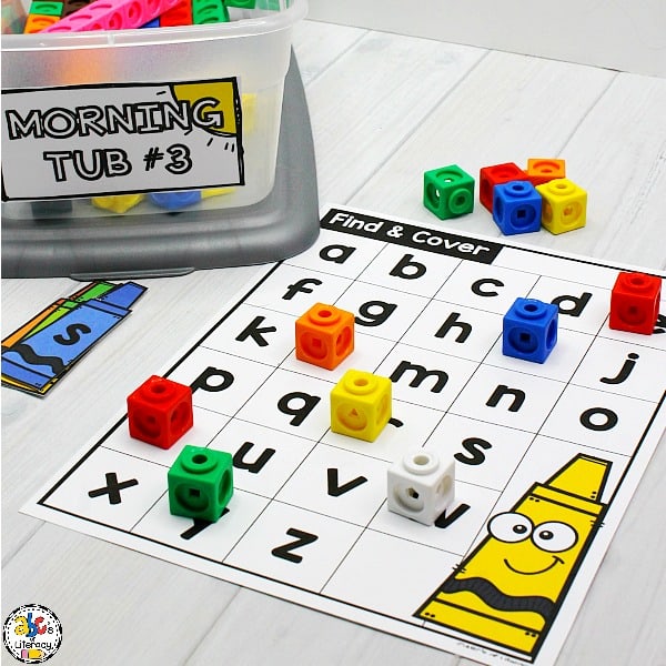 What are Morning Tubs? Fun, Hands-on Morning Work