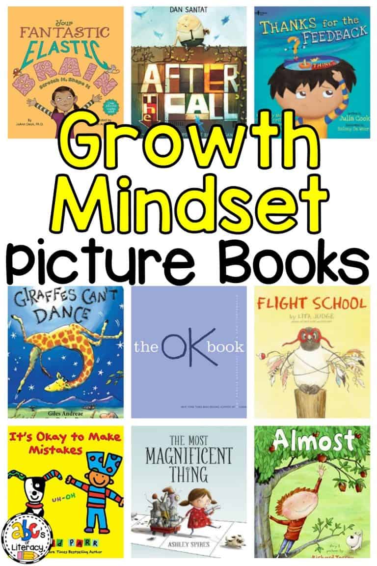 20 Pictures Books To Teach Growth Mindset To Children