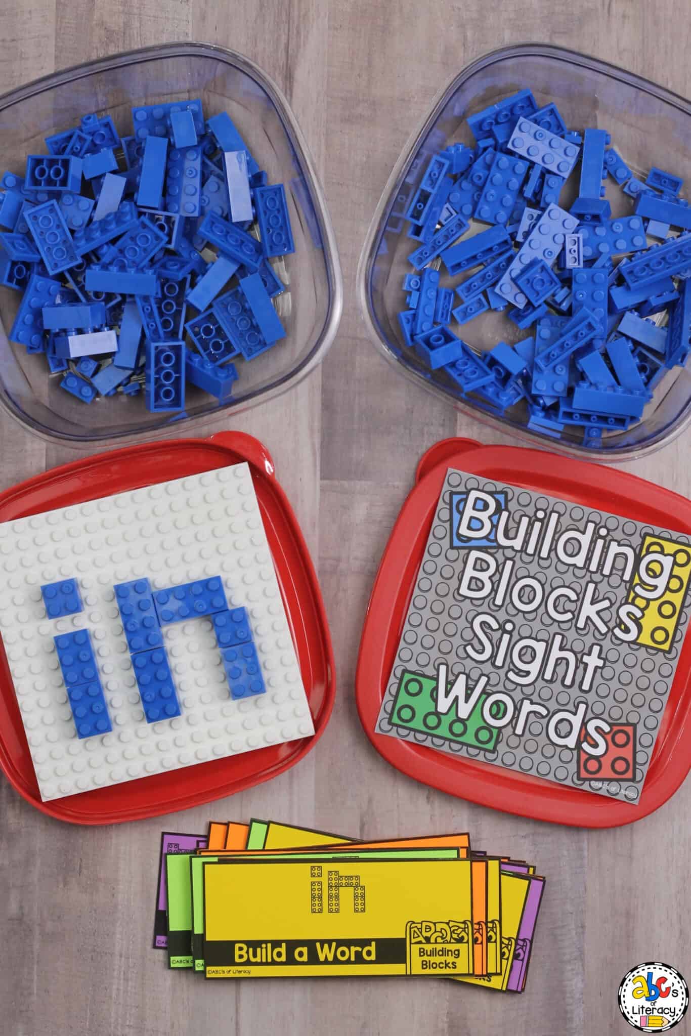 Building Blocks Sight Word Box: Sight Word Activity