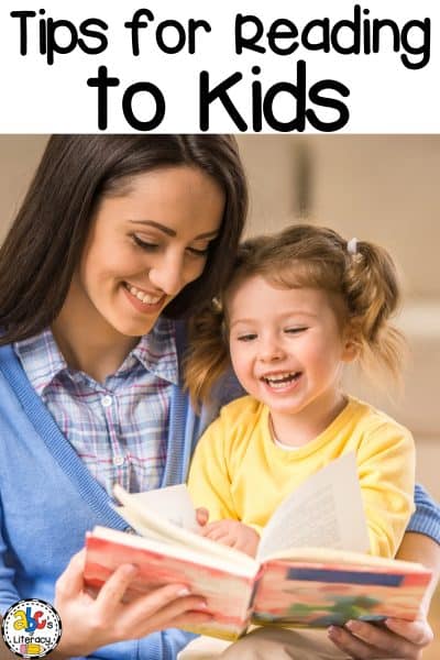 Tips For Reading To Your Child & Book Suggestions