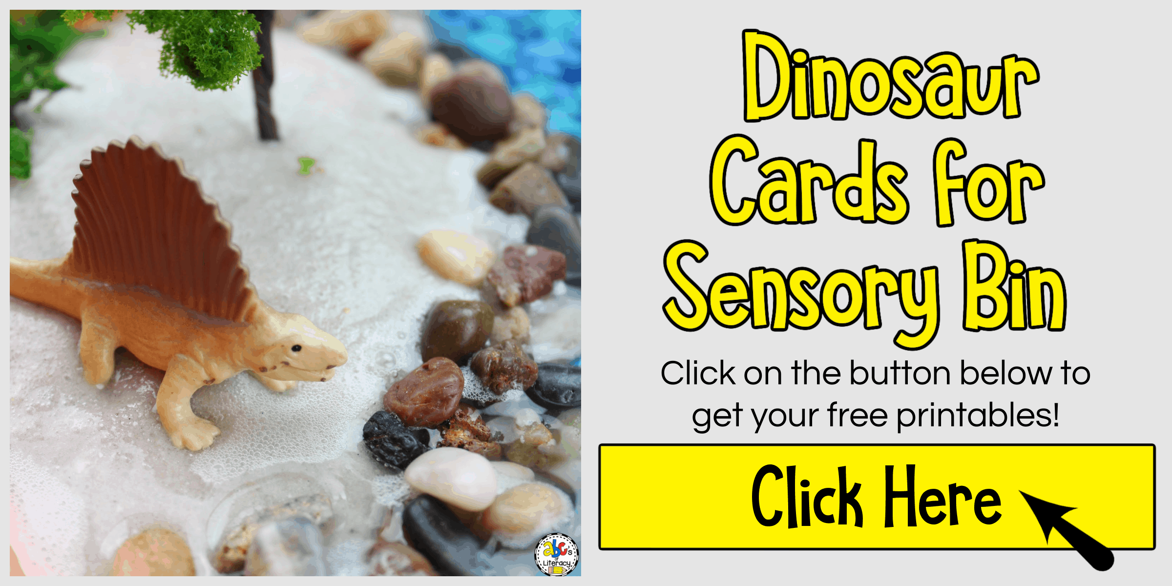 Dinosaur Sensory Bin Idea For Hands-On Learning