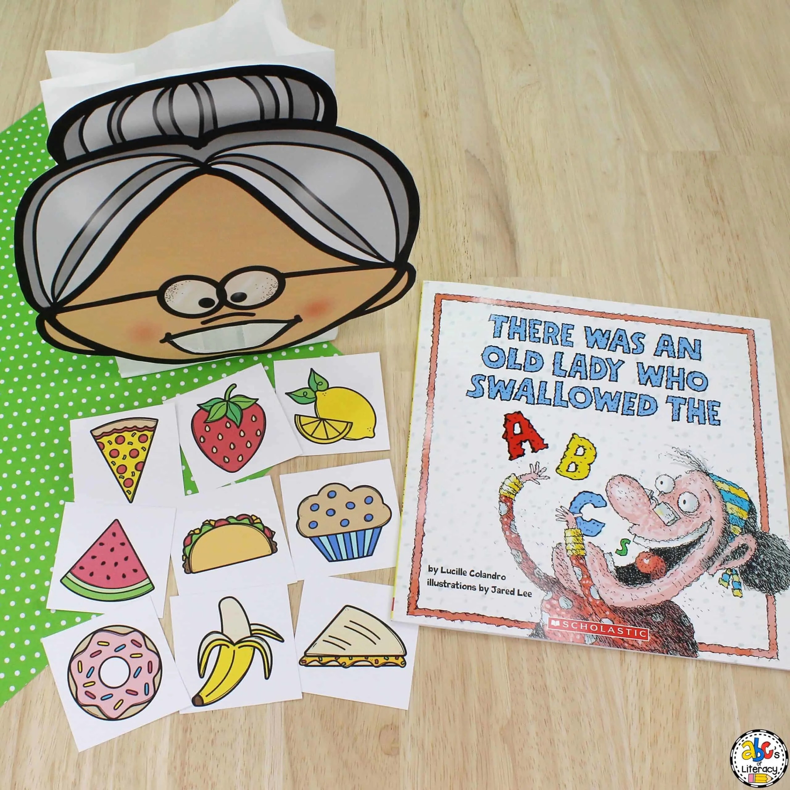 There Was An Old Lady Who Swallowed The ABC's Activity Archives - ABC's ...