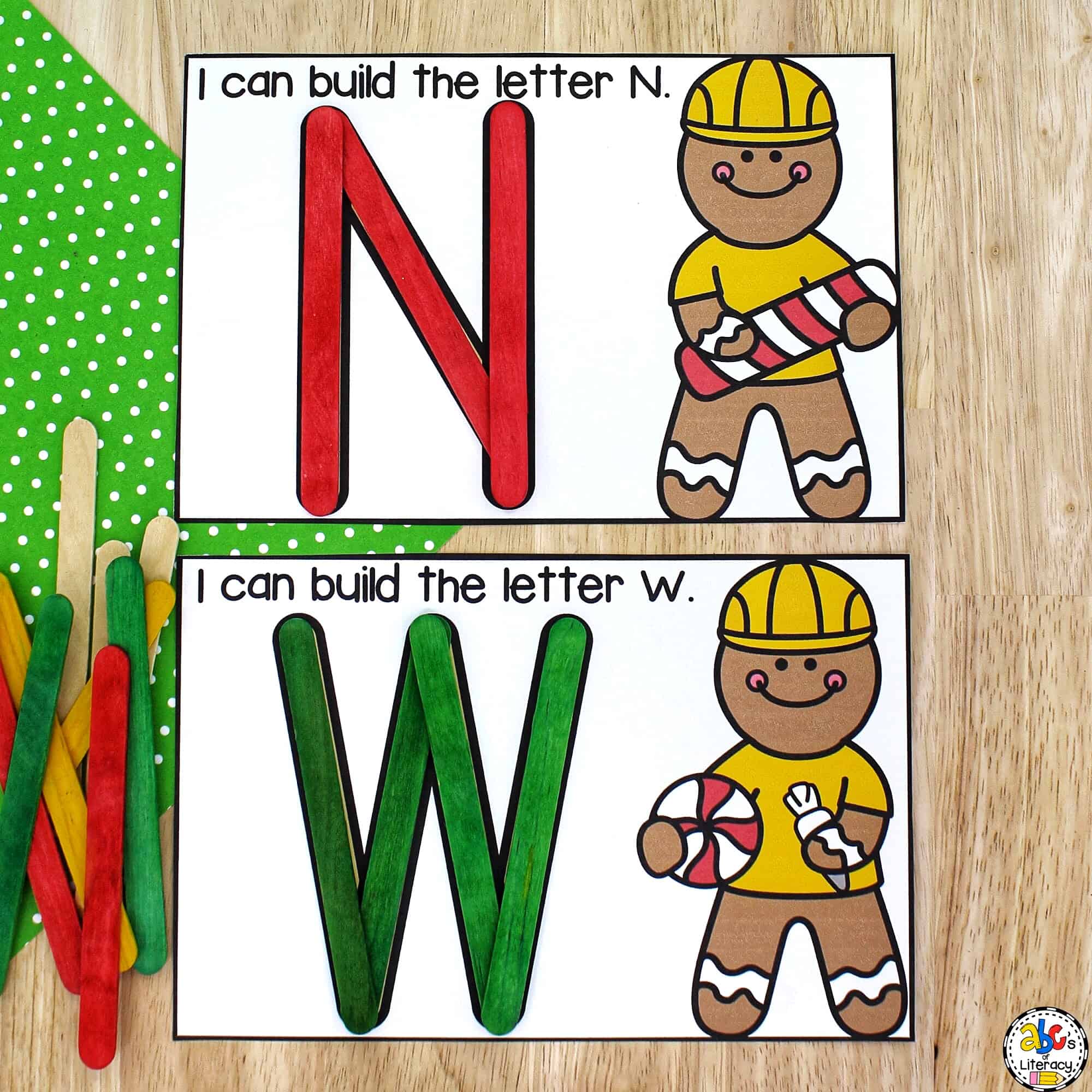 Gingerbread Man Activity Archives - ABCs of Literacy
