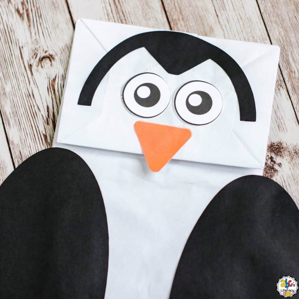 Paper Bag Penguin Craft Archives - ABC's of Literacy