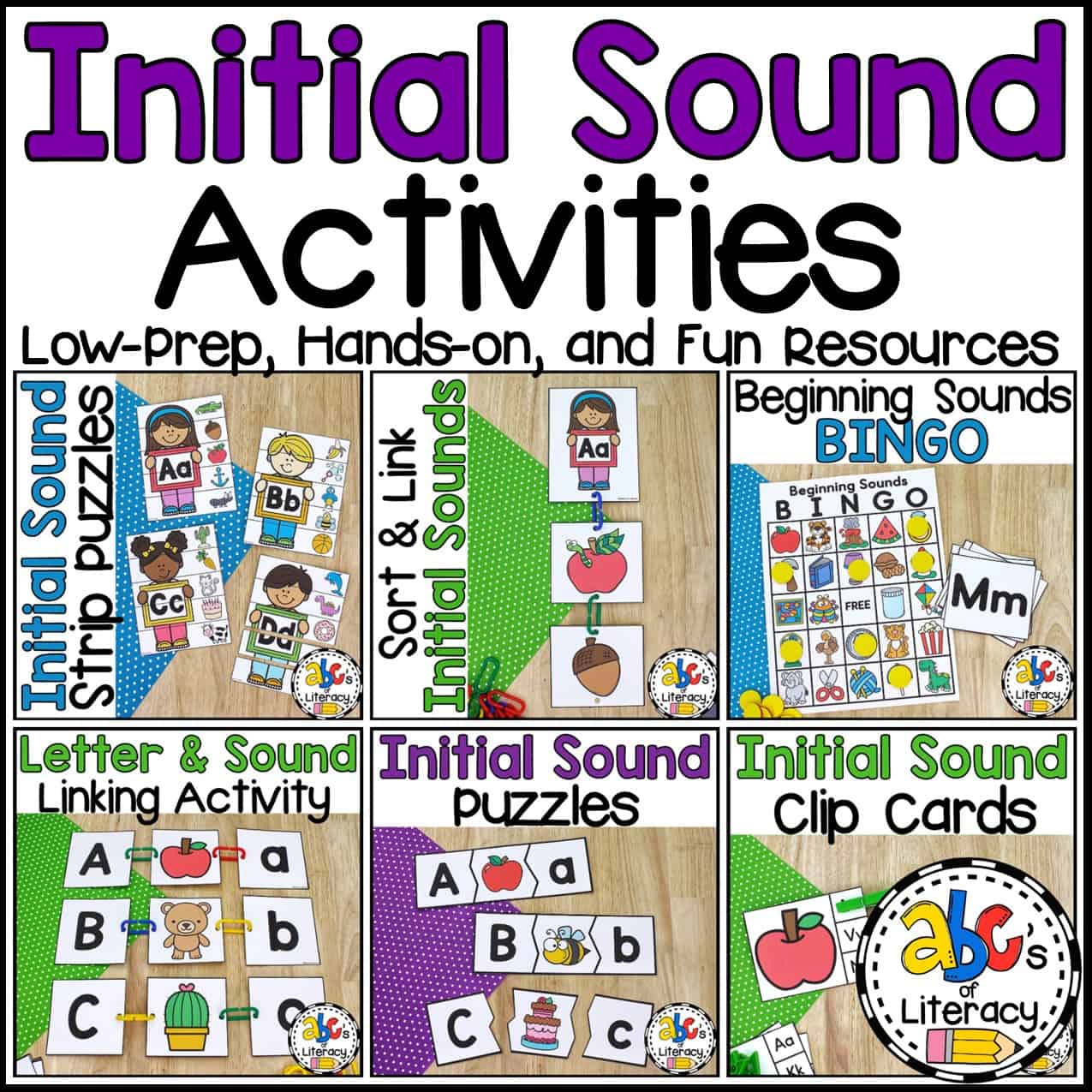 Magnetic Letter Beginning Sounds Activity for Beginning Readers