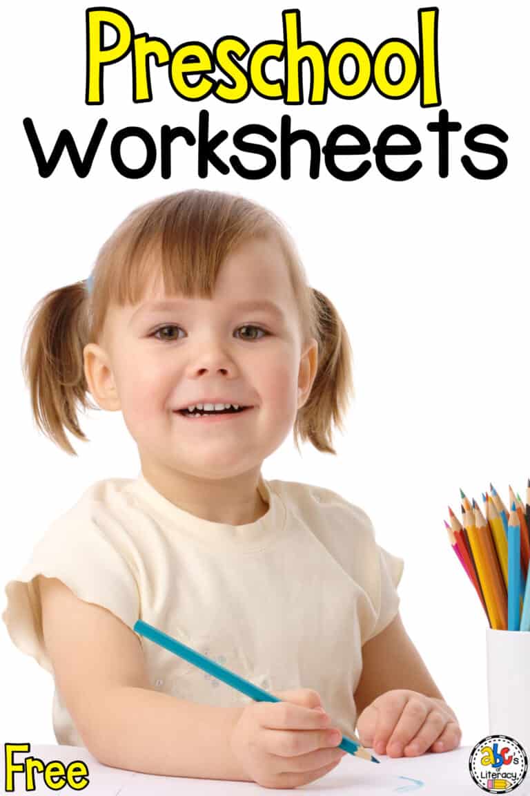 Preschool Worksheets: Free Printables for Preschoolers