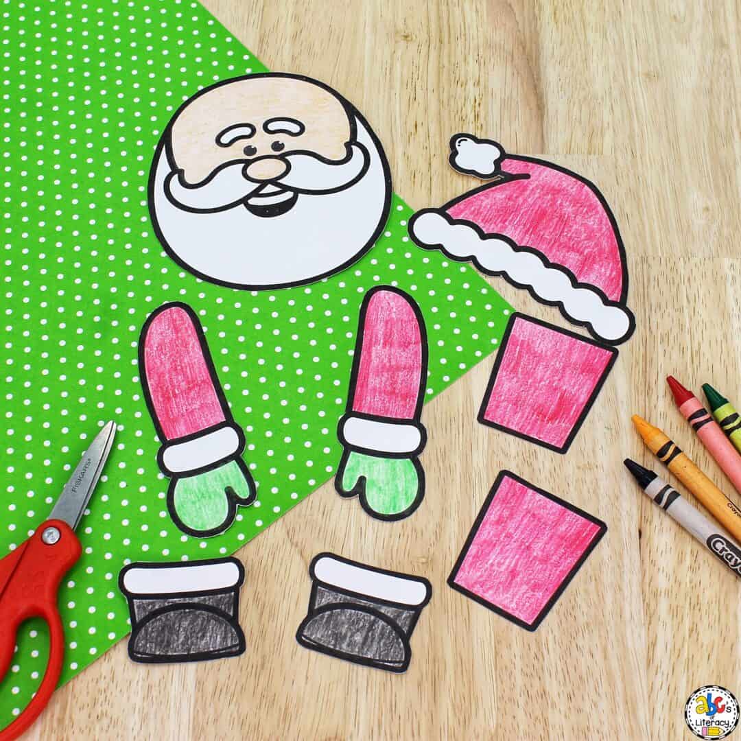 Letter to Santa Template: Holiday Writing Activity for Kids