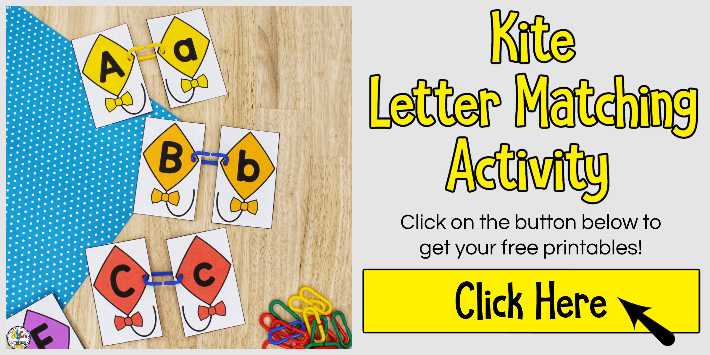 Kite Letter Match Activity