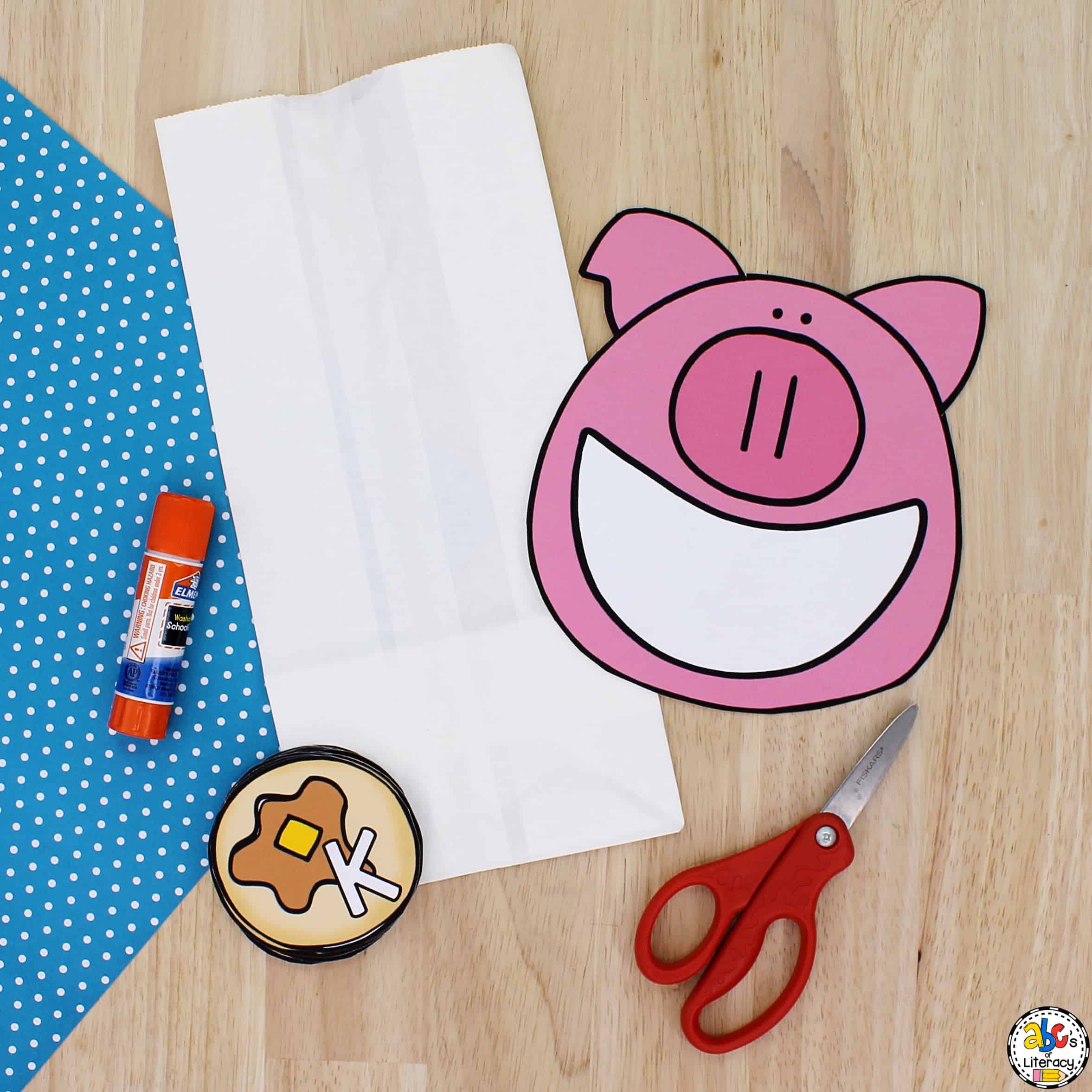 Pig & Pancakes Letter Recognition Activity