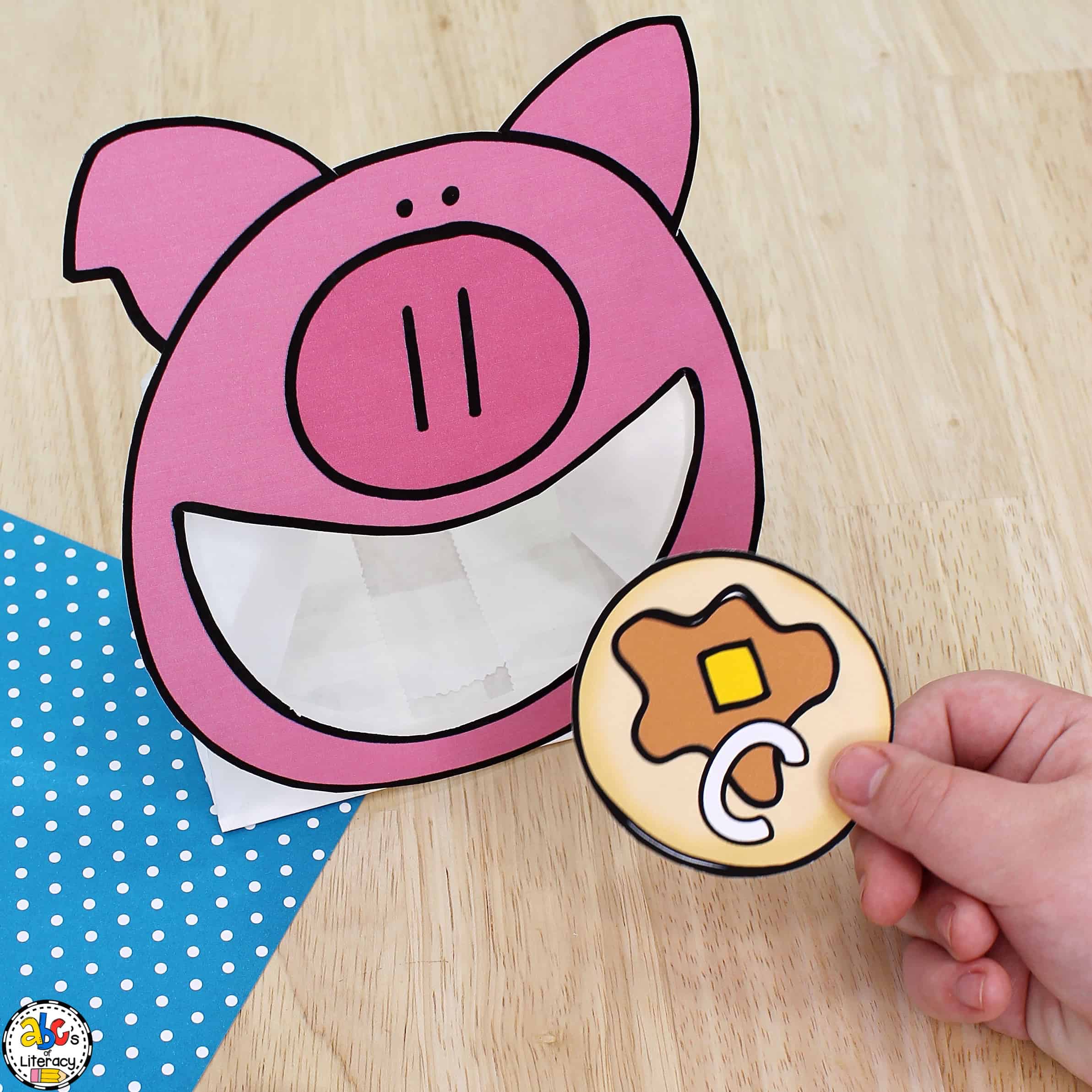 Pig & Pancakes Letter Recognition Activity