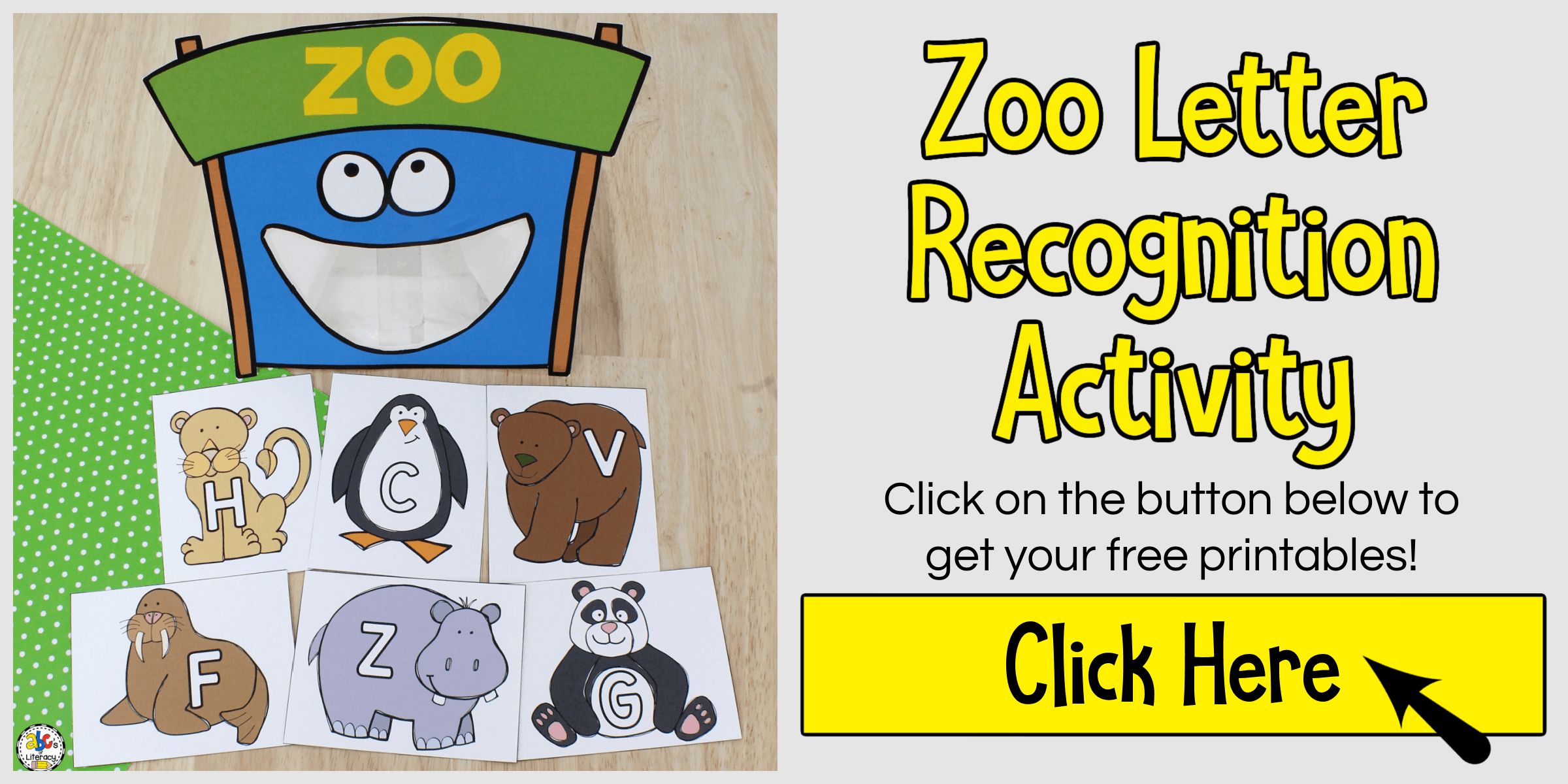 Zoo Letter Recognition Activity