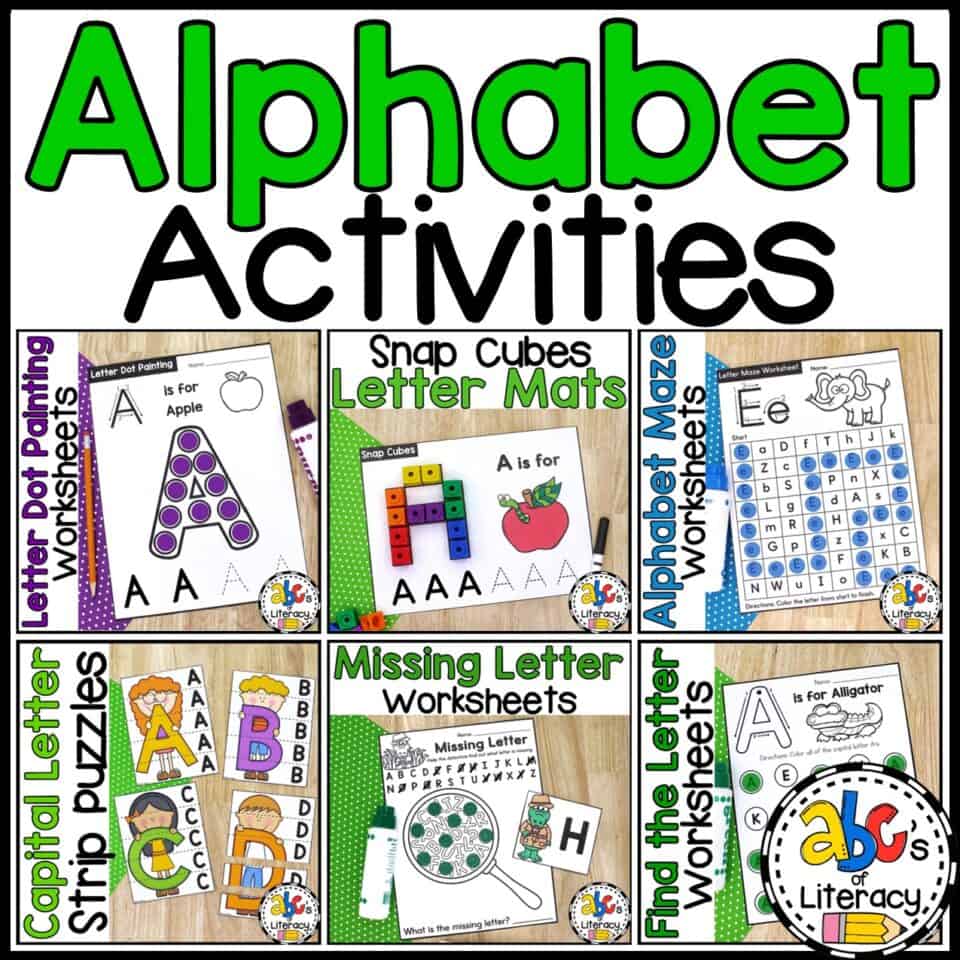 Circus Alphabet Sensory Bin