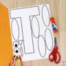 Letter T Turkey Craft: Thanksgiving Letter Recognition Activity