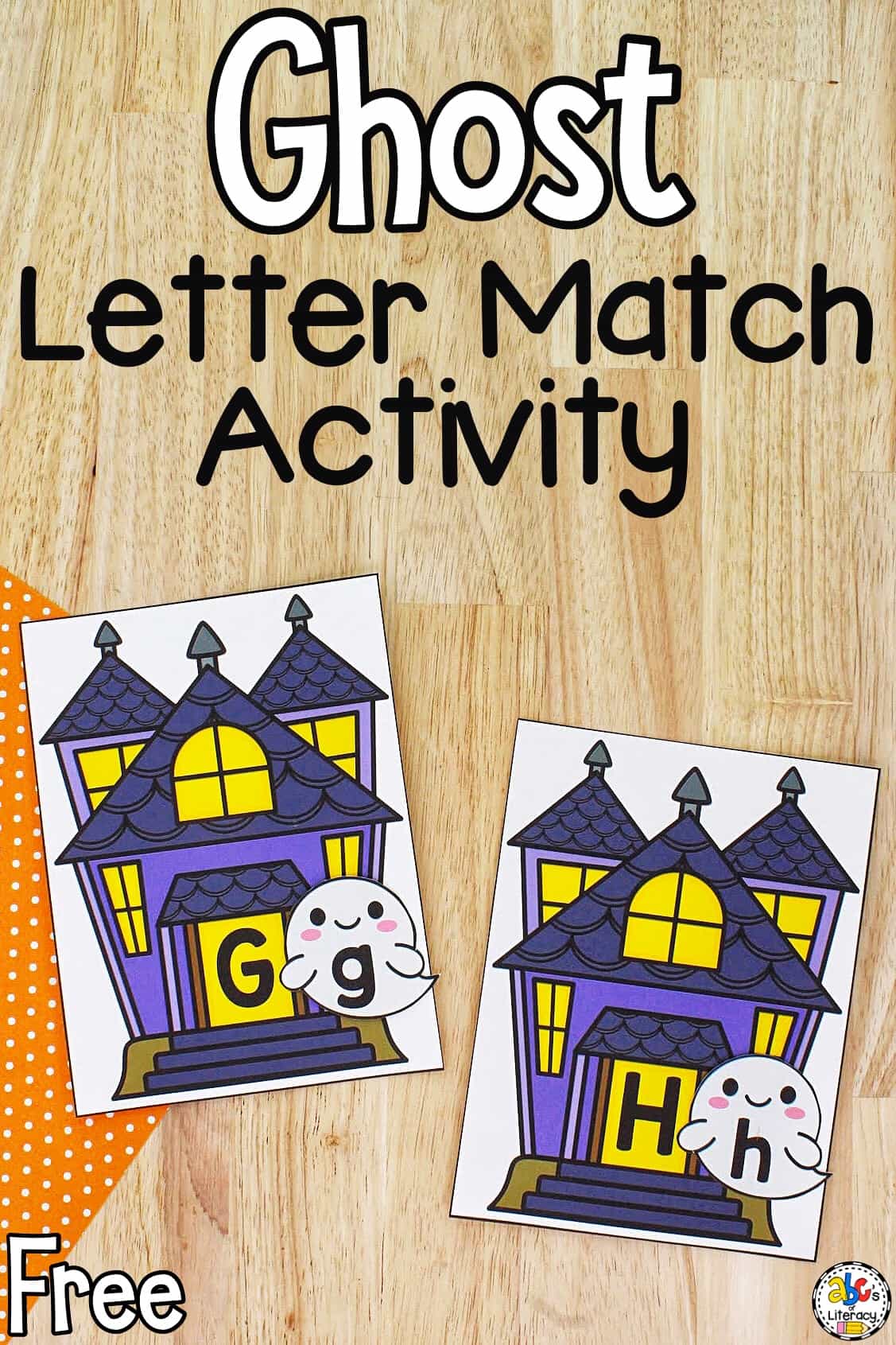 Ghost Letter Match Activity ghost-letter-match-activity