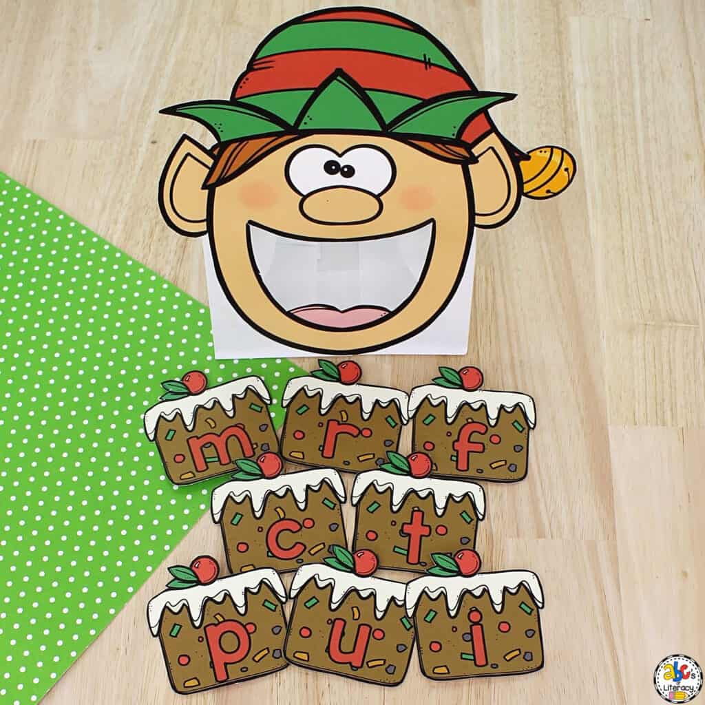 Elf Recognition Activity Letter