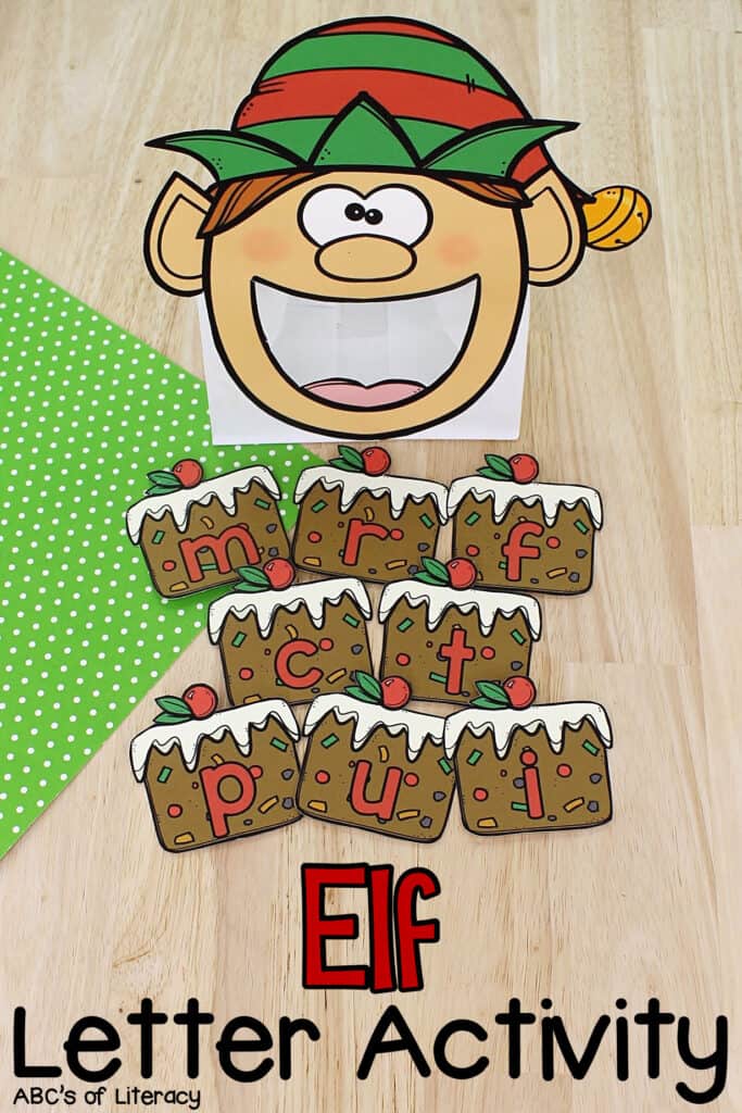 Elf Recognition Activity Letter