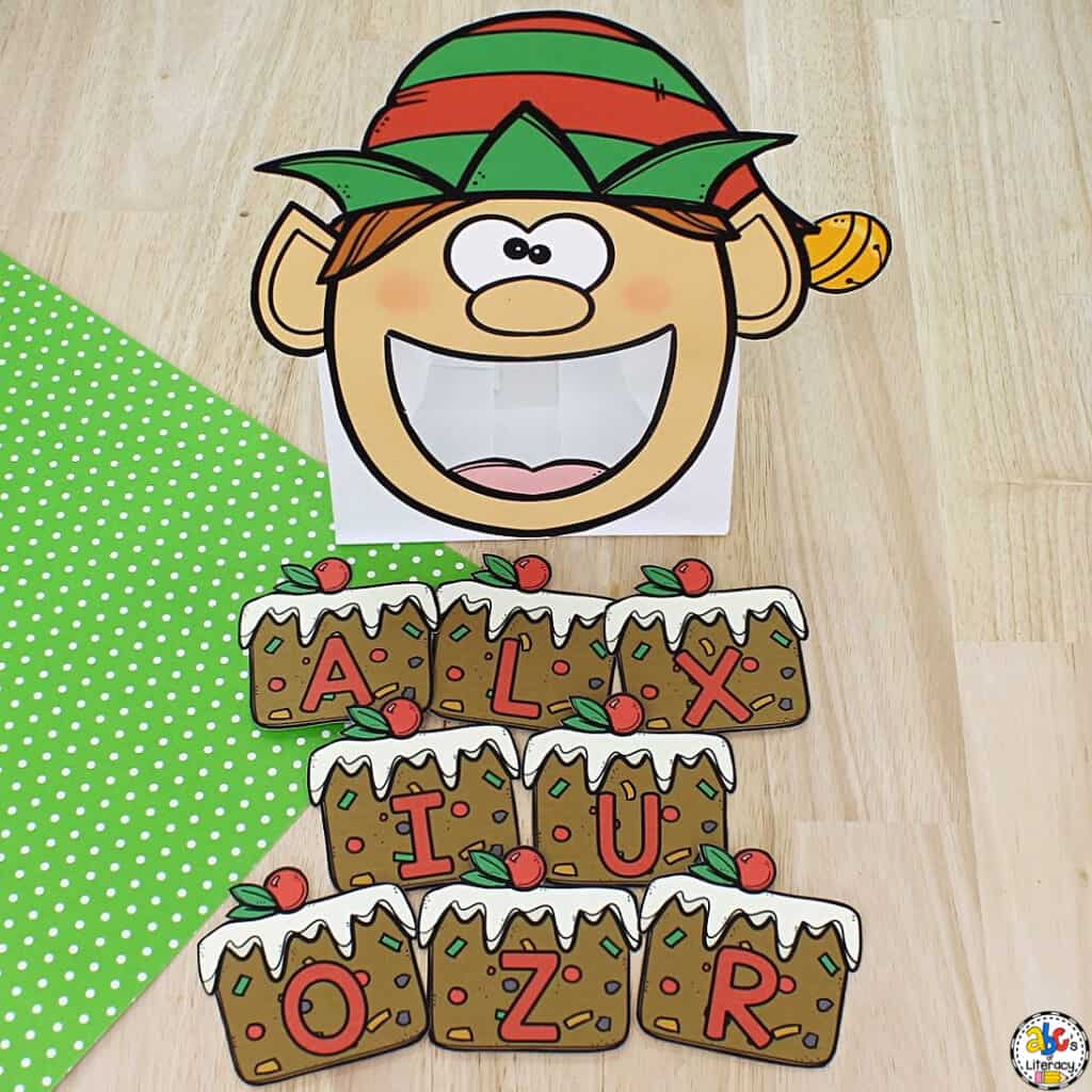 Elf Recognition Activity Letter