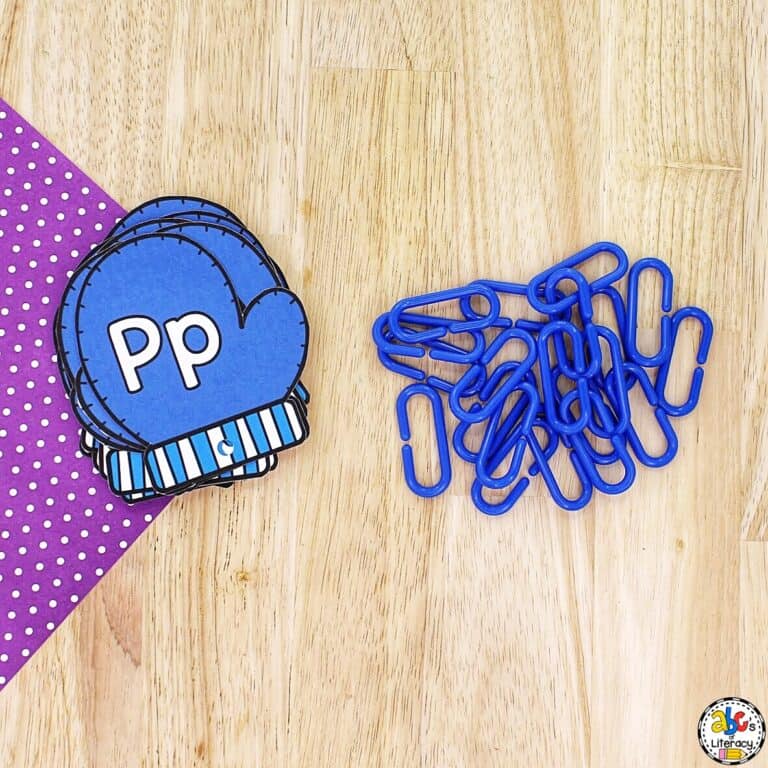 Mitten Beginning Sounds Activity